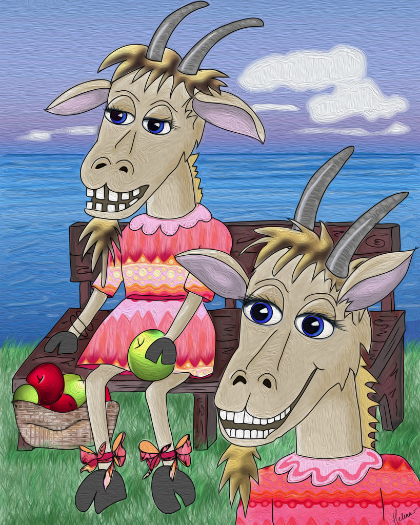 Nanny Goat’s Spaces – Dorothy-Frances Books